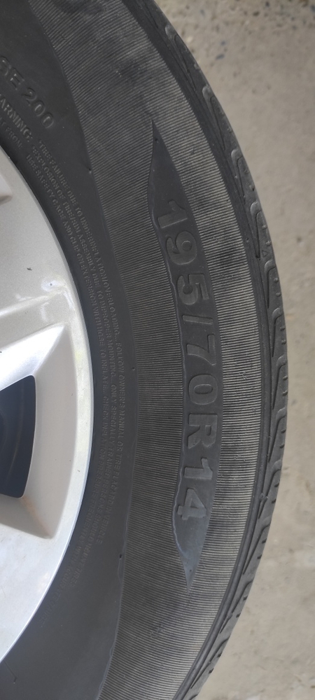 Колеса в сборе 195/70 R14