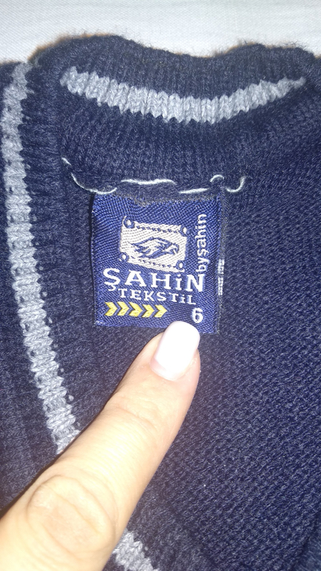 Безрукавка для школьника