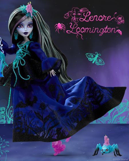 Monster high Lenore Loomington 
MONSTER HIGH LENORE LOOMINGTON 

MON