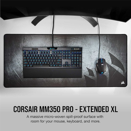 Corsair MM300 PRO Premium Spill-Proof Cloth Gaming Mouse Pad Extended