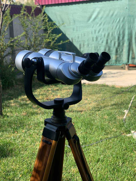 Гигантский бинокль 20X40X100 с U-образным кронштейном и штативом
