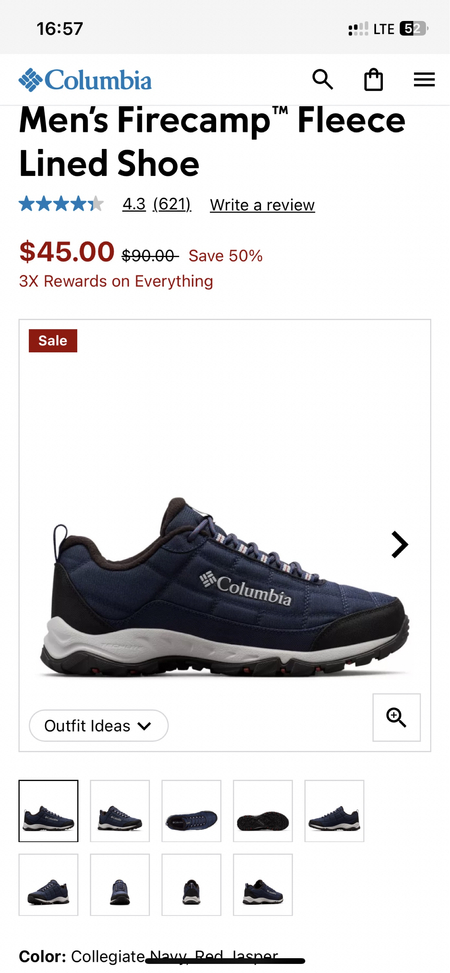 Продам кроссовки Columbia