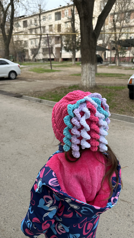 Теплые мягкие зимние шапки на заказ