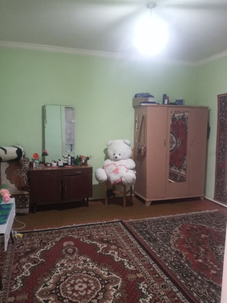 Продаётся дом в сырдарье в доме есть 4 комнаты и отдельная комната
