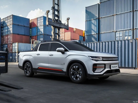 электромобиль Geely Radar RD6 Пикап 100kwt 630км 45000$