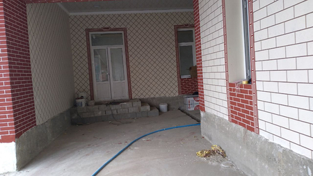 Травертин фасад киламиз!