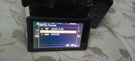 Sony a 6400 sotila 4k