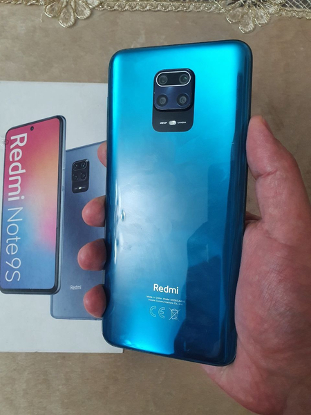 Xiaomi Redmi Note 9S 64Gb Blue Grey Igravoy karobka Sastayani Otlichni