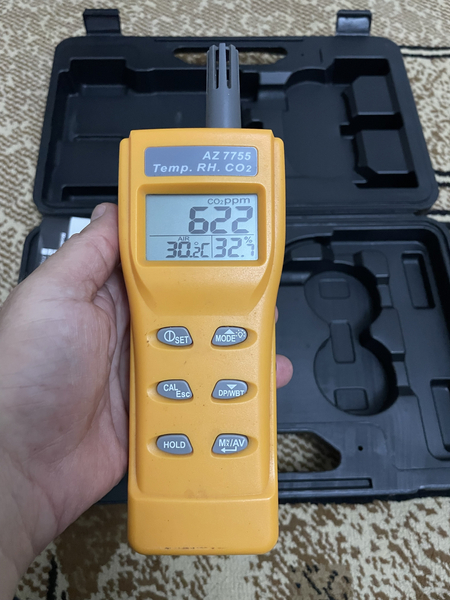 AZ7755 . CO2 ,RH, TEMP  улчовчи прибор  оригинал