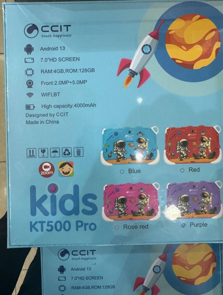 Детский Планшет CCiT 500 Pro 4/128GB Android 13
