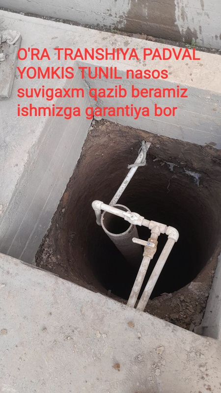 Ura o‘rachi basen tunel yomkis tiranshe padkop