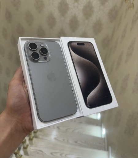 Iphone 15 pro 128gb 95% Natural Titanium