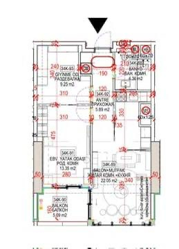 60квм Ташкент Сити Nest One 2/34/51 Срочно