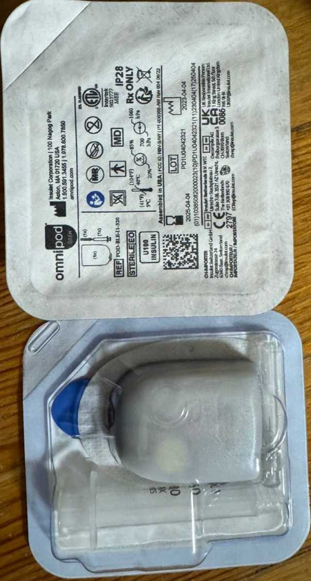 Omnipod DASH (в наличии)