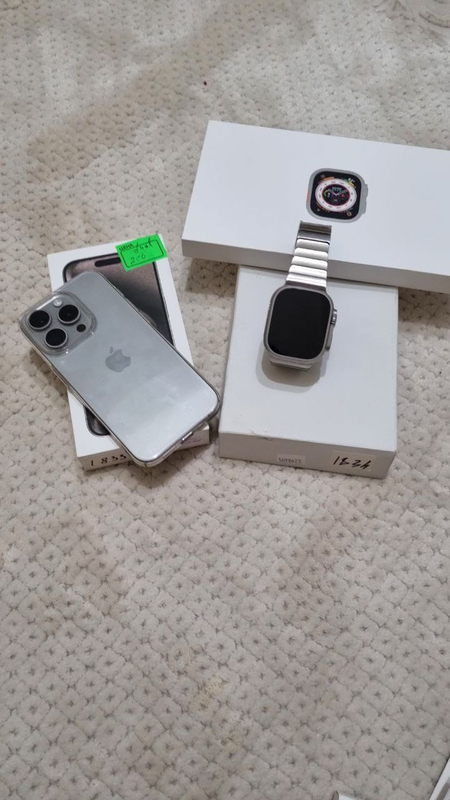 iPhone 15pro 256 i iwatch 8ultra