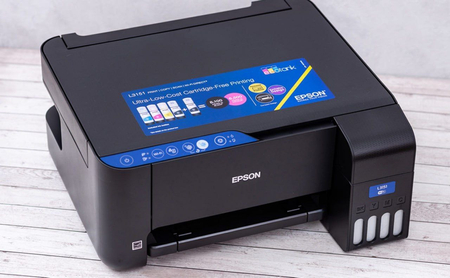 EPSON L 3151\\n\\nРангли принтер.\\nБлютуз ва вайфага уланади.\\nҚоғозни икки