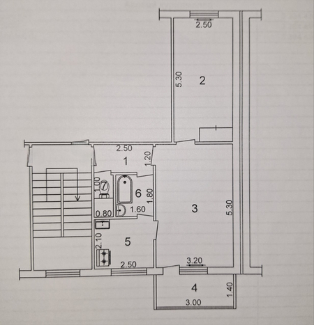 Феруза Продается квартира 2/4/4 балкон 1.5х3 ор-р: Школа 223,205