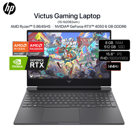 HP Victus AMD Ryzen™ 5 8645HS 8/512GB | RTX™ 4050 6GB 15,6