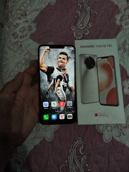 Huawei Nova Y91 11/256GB Silver Gold Igravoy Karobkami sastayani Ideal