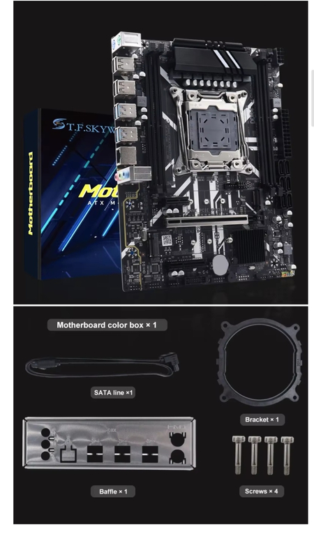 Мощный комплект X99 e5-2673v3  ddr3 16g оперативной памяти b