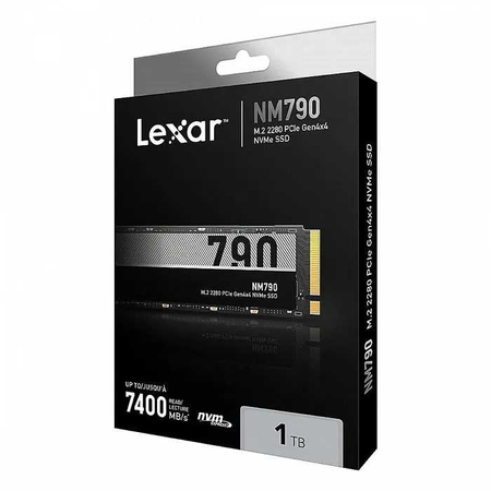 SSD 1Tb Lexar NM790 Gen4 (7400Mb) NVMe, Новый