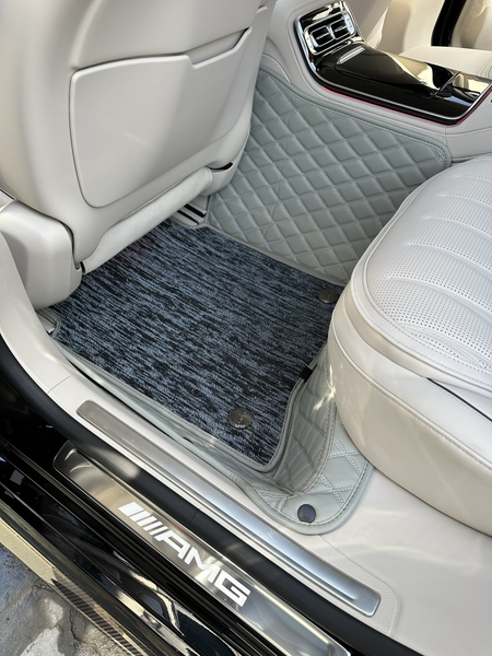 9D polik / коврики для Mercedes W223