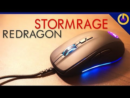 Топ!Redragon STORMRAGE RGB (Pixart 3325, DPI 10000)  мышка/мышь/mishka