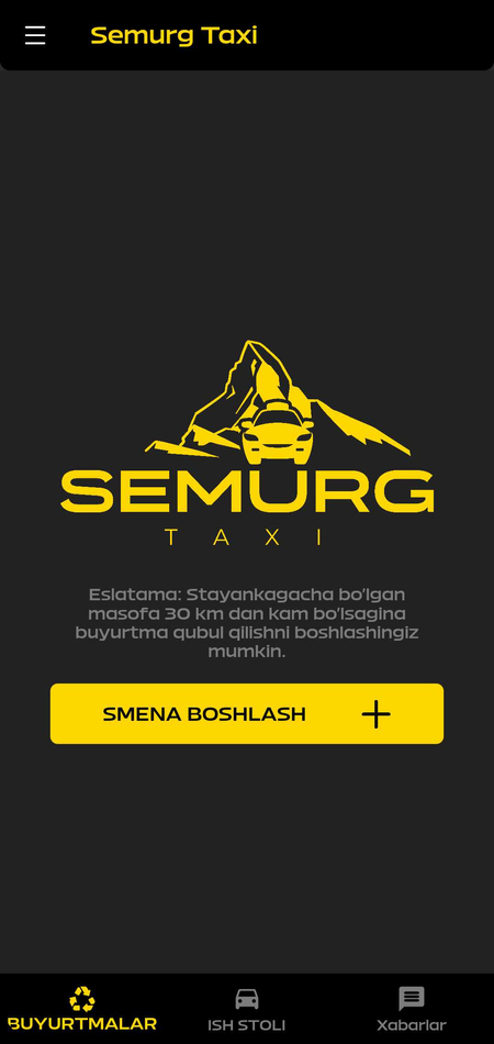 Tovarlarni onlayn savdo, Yetkazib berish va boshqa biznelar u/n ilova