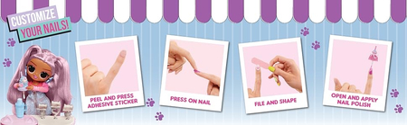 LOL Surprise OMG Sweet Nails – Kitty K Café