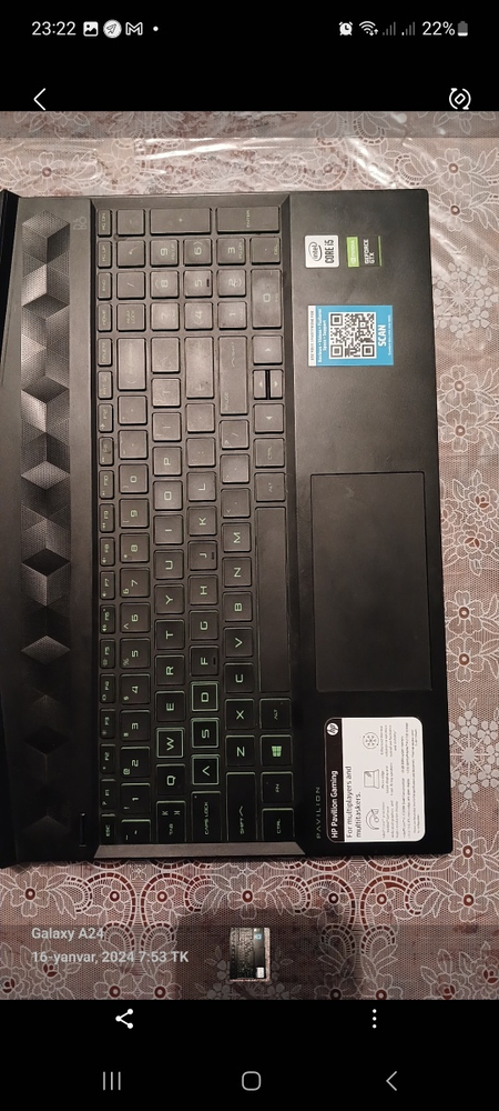 Ideal holatda. Malikadan sotib olingan.
Protsessor: Intel Core i5 1030