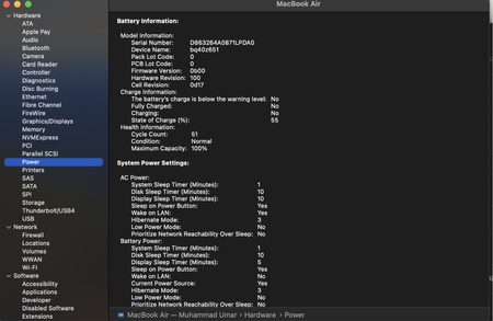 MacBook Air M2 15 inch Midnight Blue