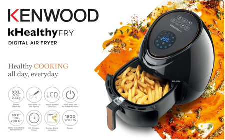 KENWOOD аэрогриль, 5,5 л. новый в упаковке