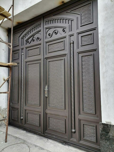 Ворота, (Darvoza) навесь, решетки!