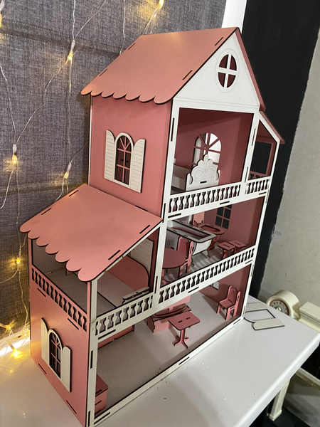 Кукольный домик из фанеры