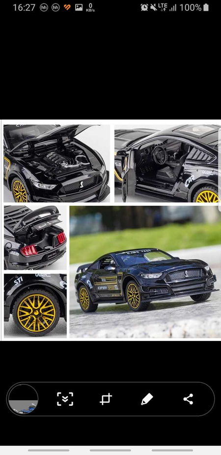 Ford Mustang Shelby cobra модель 1 32