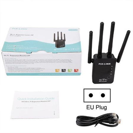 Новый усилитель Wifi c 4 антеннами репитер ретранслятор повторитель
