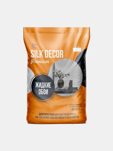 Жидкие обои от ASW.SILKDECOR