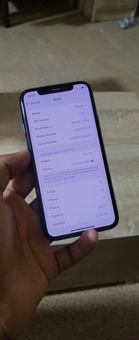Iphone 11 pro 64 Gb ideal holatda