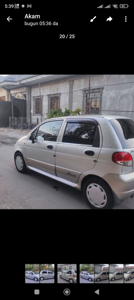 Matiz best 2013 bezrasxod