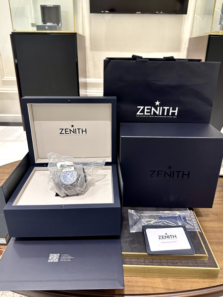 NEW Zenith DEFY Skyline Skeleton Night Surfer El Primero