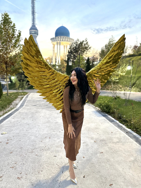 Аренда золотых крыльев для фотосессий и мероприятий\\n\\n\\nАренда золотых к