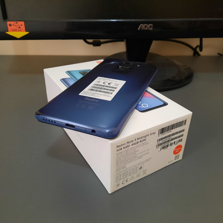Redmi note 9 4/64 ligi idyal yangide aybi yoq