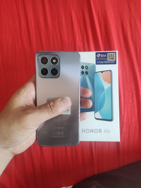Huawei Honor X6 4/64Gb Silver Karobka Sastayani Otlichni Igravoy Zor