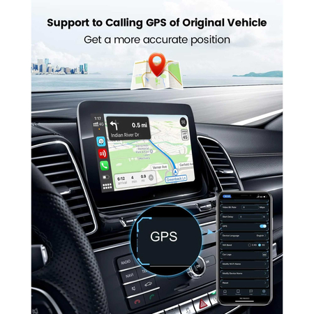 Беcпроводной адаптер Carlinkit - 2в1 для CarPlay (Iphone / Android)