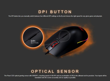 AOC GM500 RGB Gaming Mouse