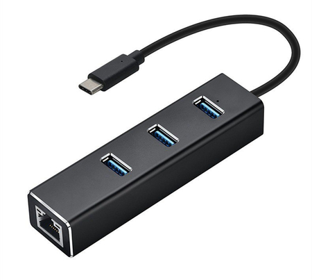 Скидка!Доставка есть! Type c to lan , usb 3 port hub, macbook