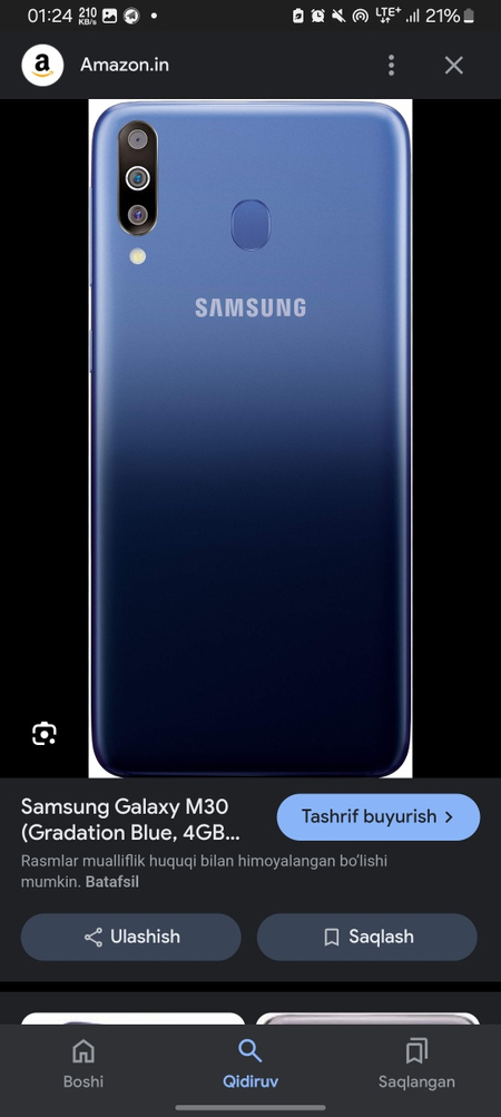 Galaxy M30 sotiladi