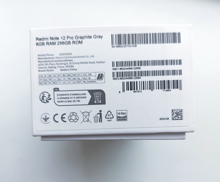 Redmi note 12 pro 8/256
