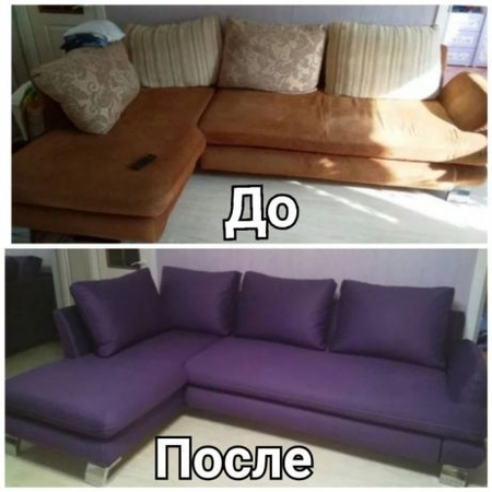 Перетяжка мягкая мебель любой сложности