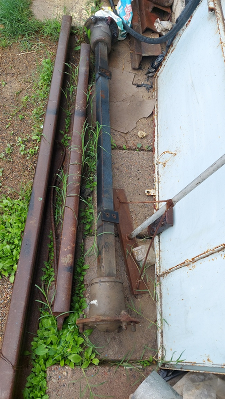 Продается ось для прицепа, балон Газ53